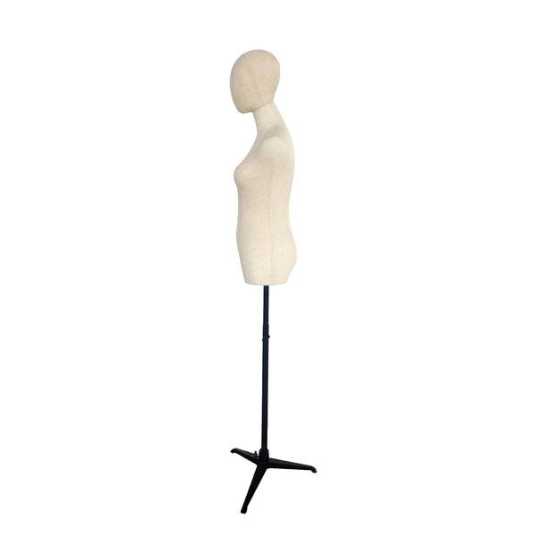 FTHB8 Female White Torso Armless with Head – TheMannequin.com