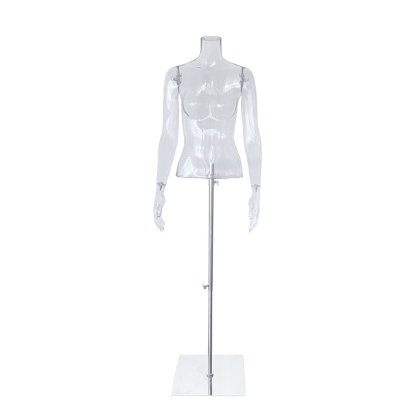 FTK02 Transparent Female Headless Torso – TheMannequin.com