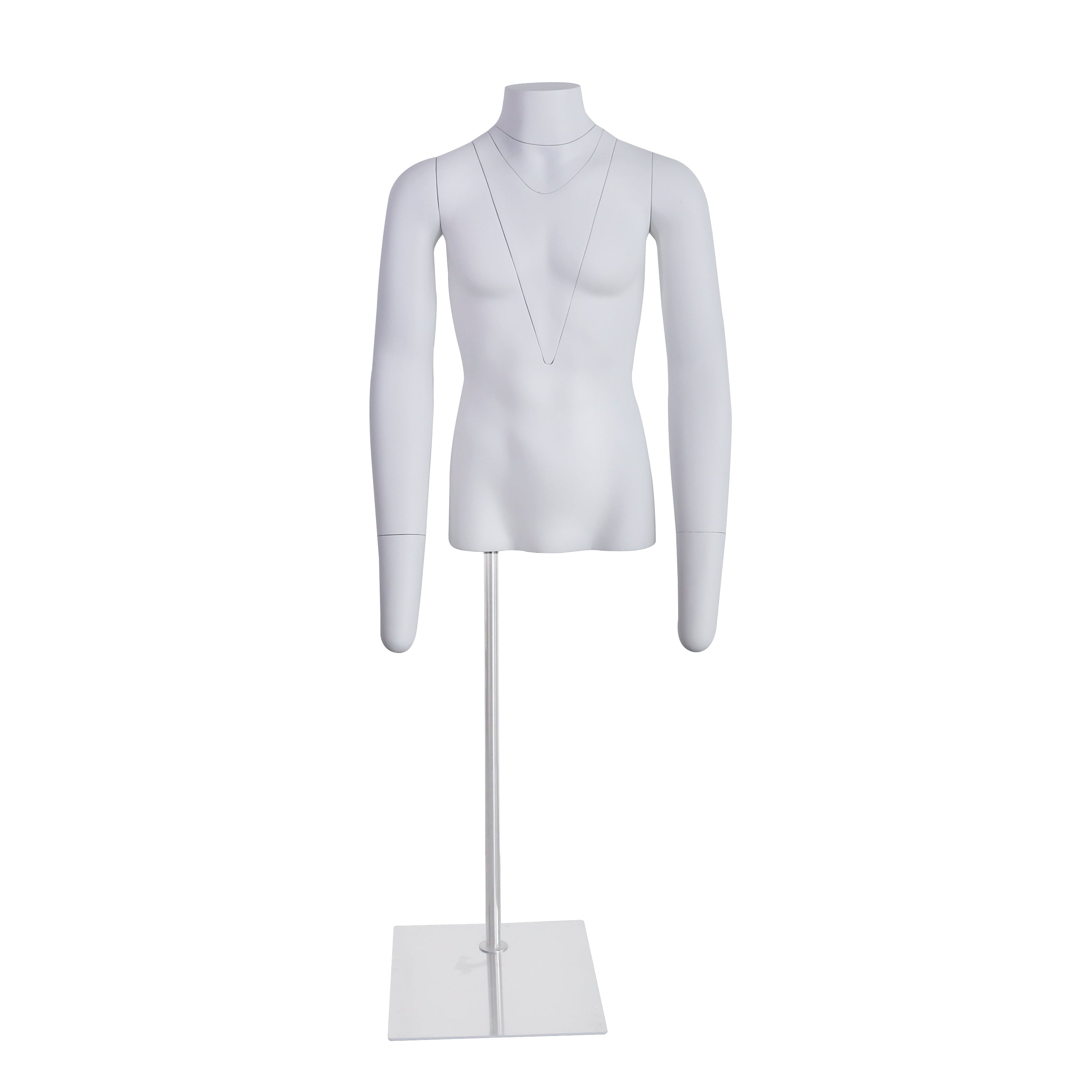 CMUT01 Male Ghost Upper Torso – TheMannequin.com